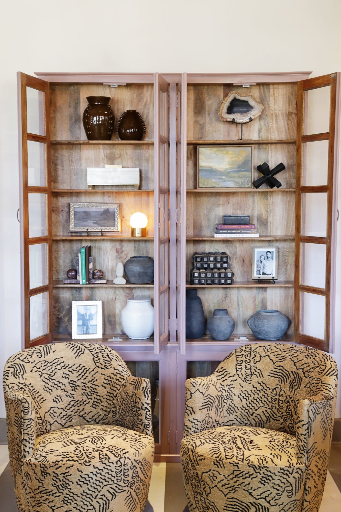 Cabinet Vignette - Sitting Room – Reclaimed Home