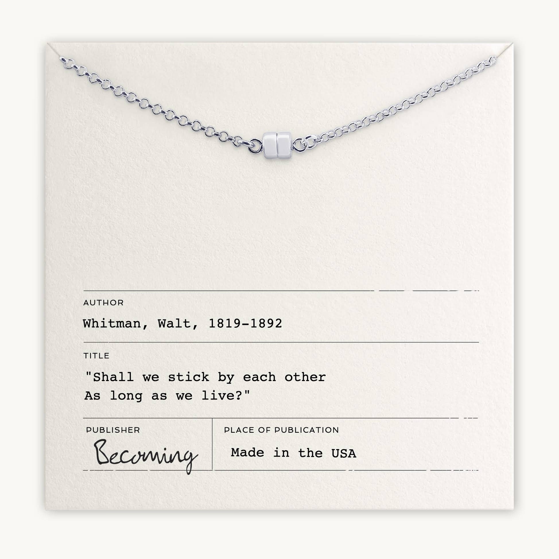 Stick Together Necklace – Reclaimed Home